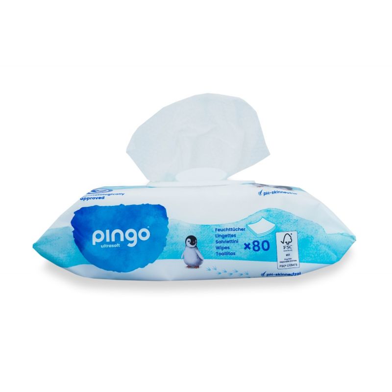 Toallitas Ecológicas Sin Perfume PINGO PINGO en Mundo Bebé